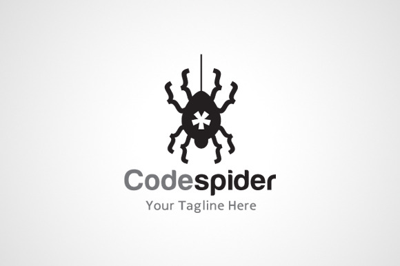 Code Spider Logo Template, a Branding & Logo Template by gunaonedesign