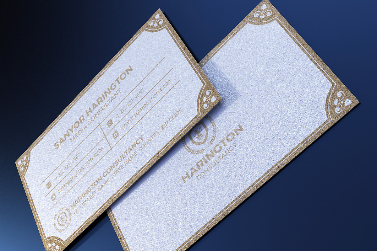 Kraft Paper Business Card Bundle, a Business Card Template by ...