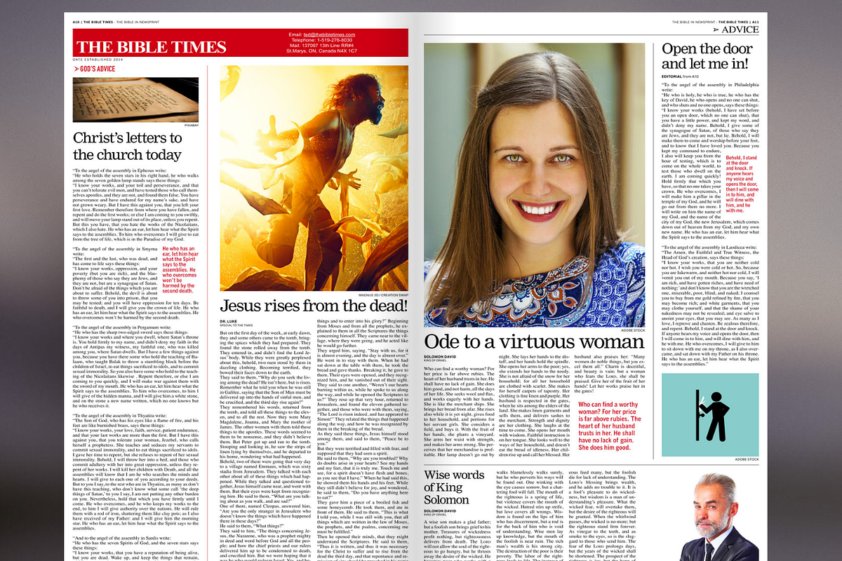 5 Newspaper Style Templates Bundle, a Magazine Template by Newspaper ...