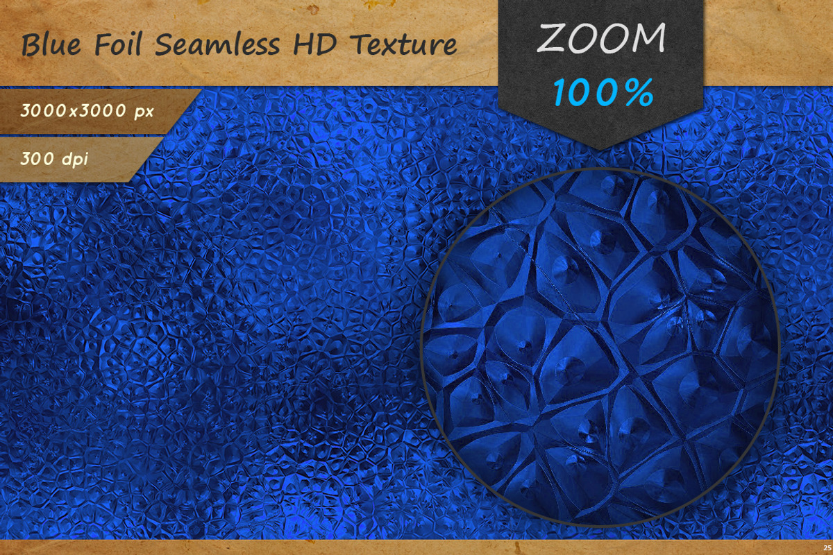 Blue Foil HD Texture, a Texture Graphic by Marabu Textures Store ...