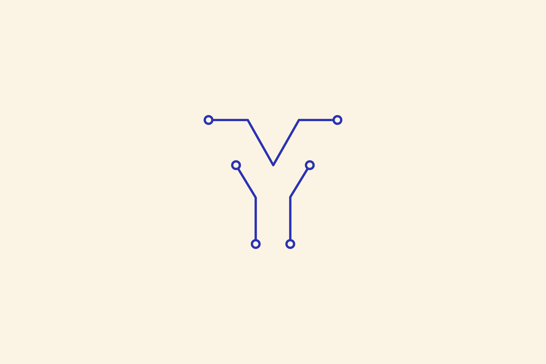 connect or electrical y logo design