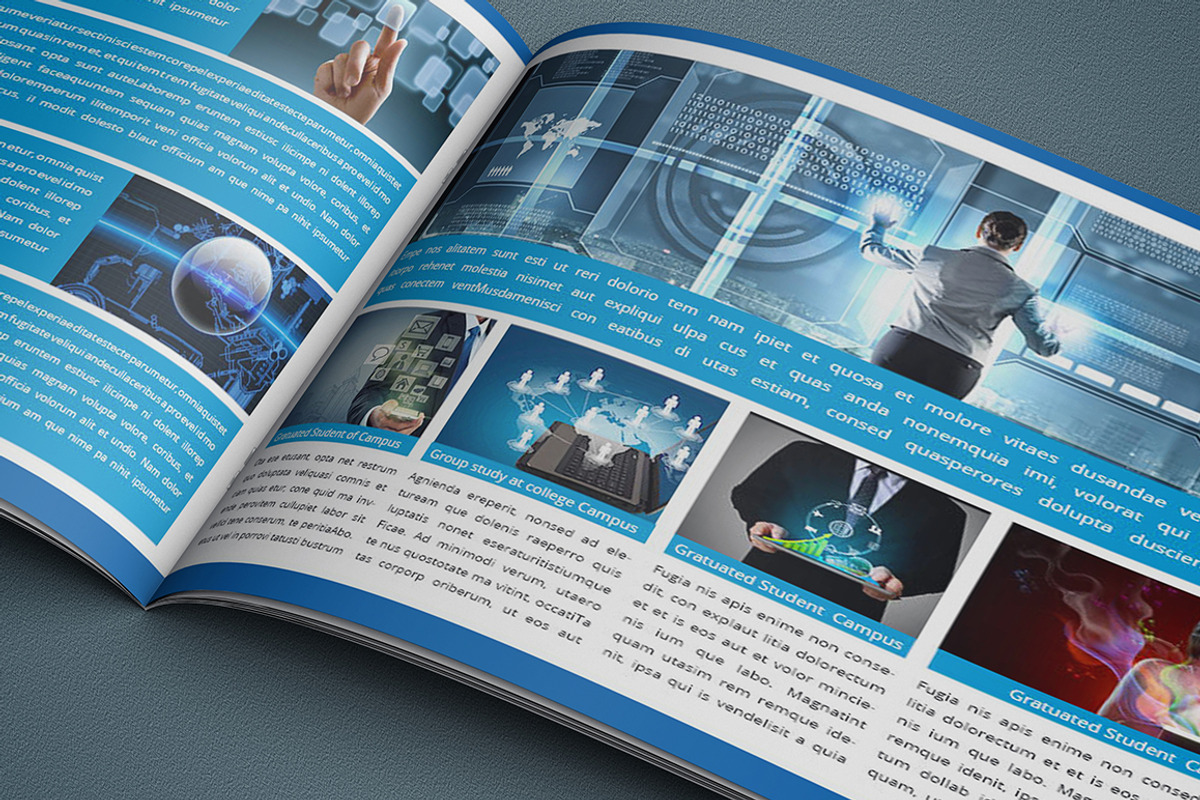 Advance Technology Brochure, a Brochure Template by Design_Fx
