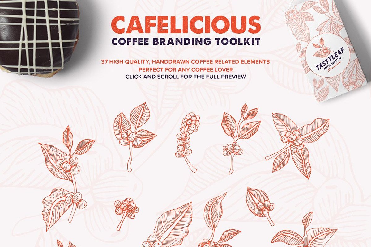 Cafelicious - Coffee Logo Kit, a Branding & Logo Template by ...