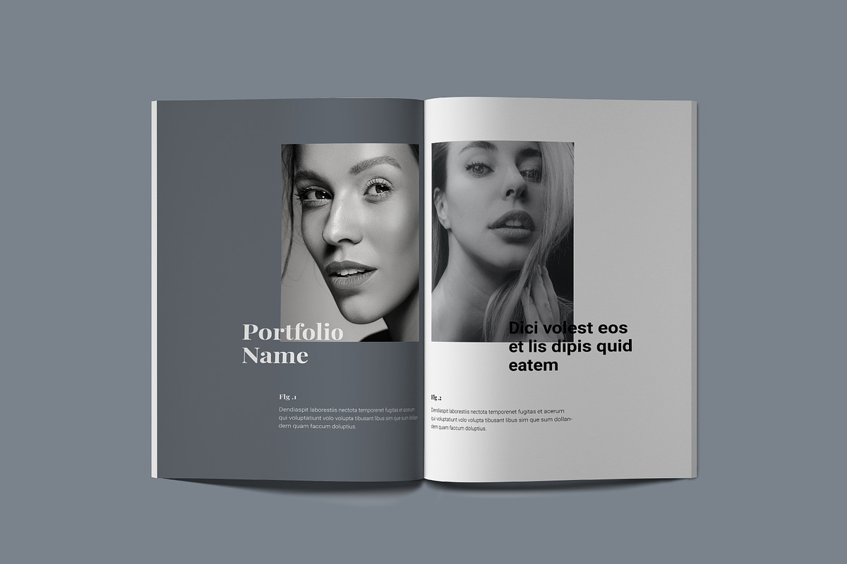 Clean Portfolio Template, a Templates & Theme by evgenystudio ...