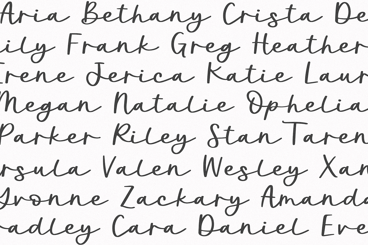 Howdy | Handwritten Script Font, a Script Font by KA Designs