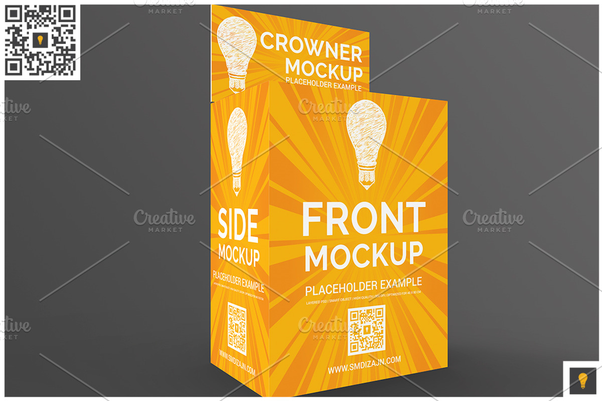 Store Palette with Crowner Mockup, a Packaging Mockup by Shocky Design ...