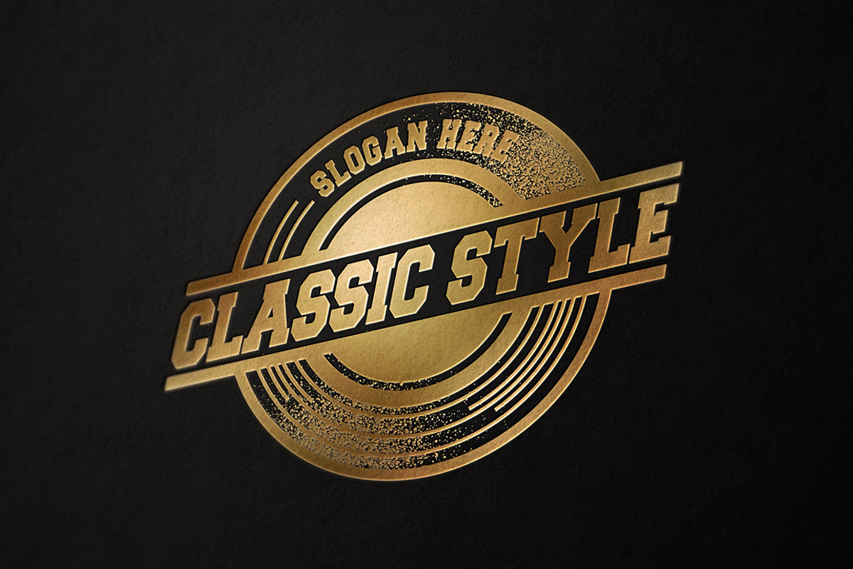Classic Style Logo, a Branding & Logo Template by BdThemes