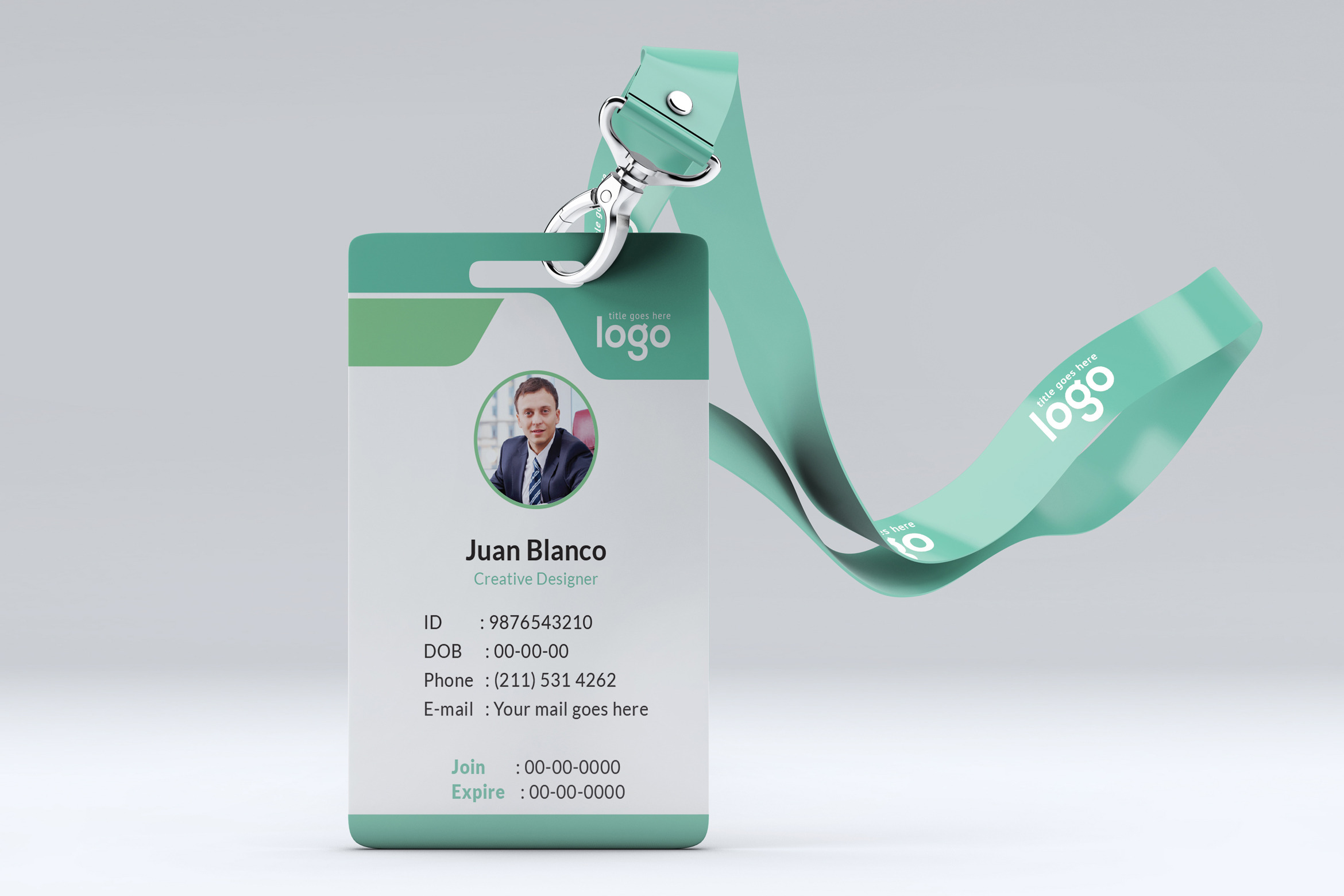 ID Card, a Stationery Template by ZAAS