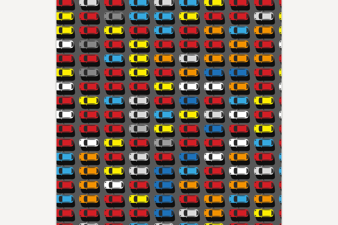 Car Seamless Pattern, a Pattern Graphic by Anna's Shop