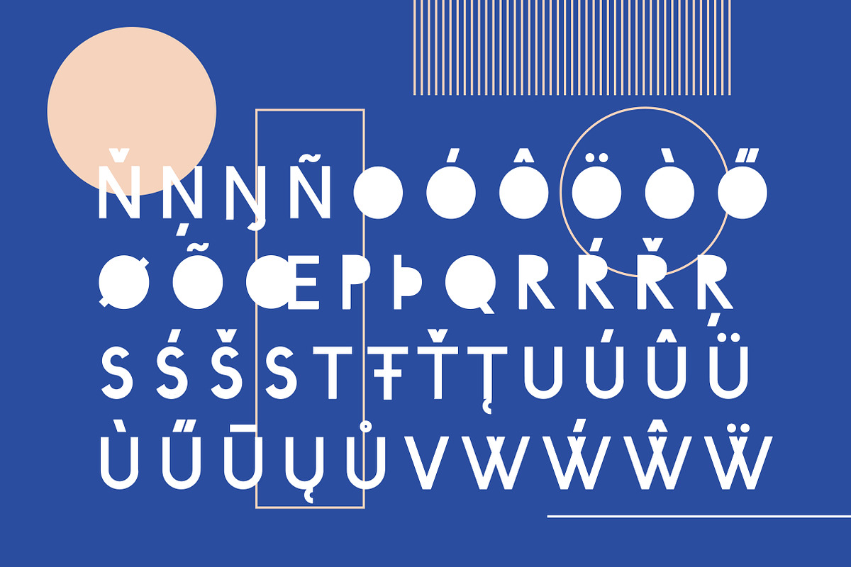 Yucca Display Font Set, a Font by Yusti