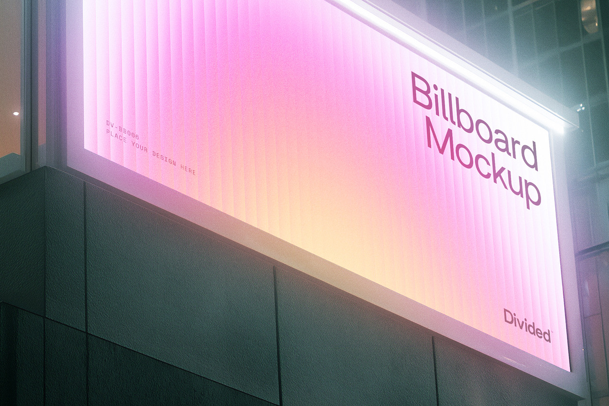 Billboard Mockup DV-BB006, a Mockup by Divided.co