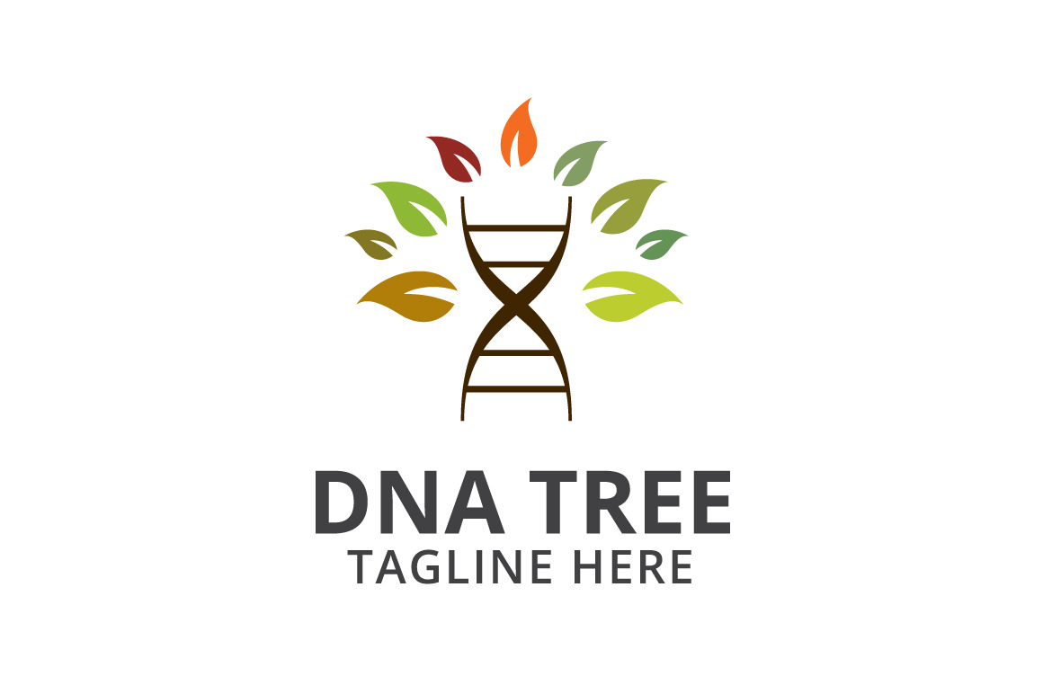 Dna Tree Logo Template, a Branding & Logo Template by Logo20 | Creative ...