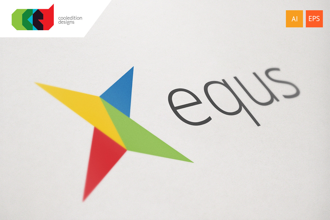 Equs - Logo Template, a Branding & Logo Template by Cooledition