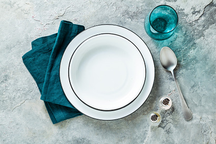 A set of plates | Food Images ~ Creative Market