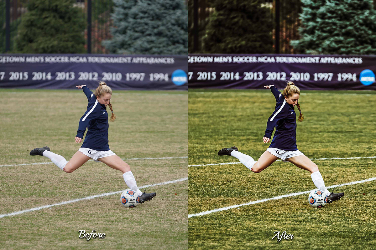 21 Football Photoshop Actions