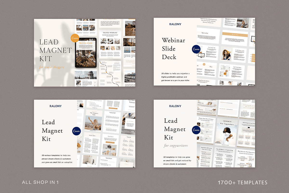 Canva Mega Bundle: 1700+ templates, a Social Media Template by Ralony