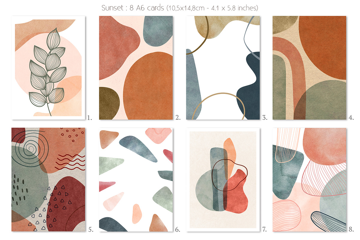 Combinations of shapes