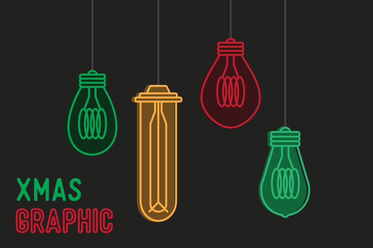 7 Editable Edison Light Bulb Icons, an Outline Icon by St Designer