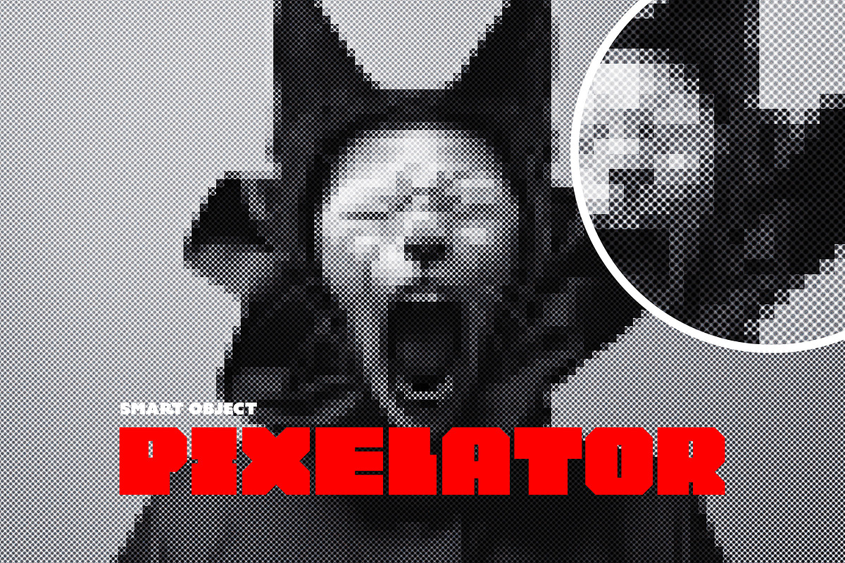 Pixel Photo Effect, a Layer Style Add-On by pixelbuddha.net