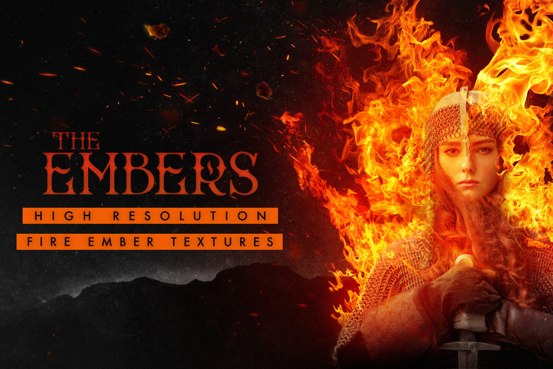 The Embers - Fire Ember Textures, a Texture Graphic by One Pixel