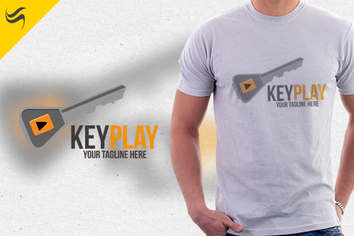 Keyplay Logo Template, a Branding & Logo Template by sah.bro