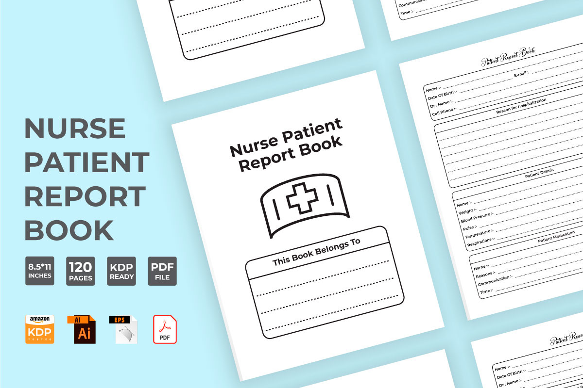 Patient report book KDP interior