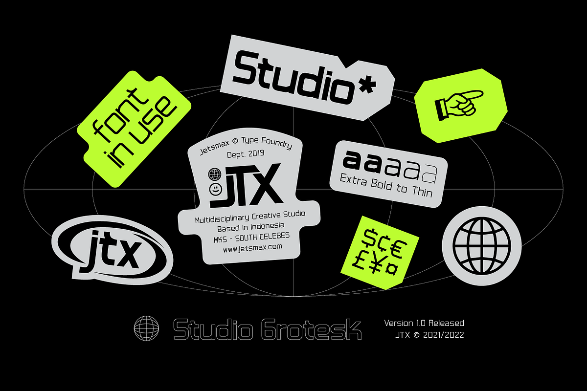Studio Grotesk Font by Jetsmax