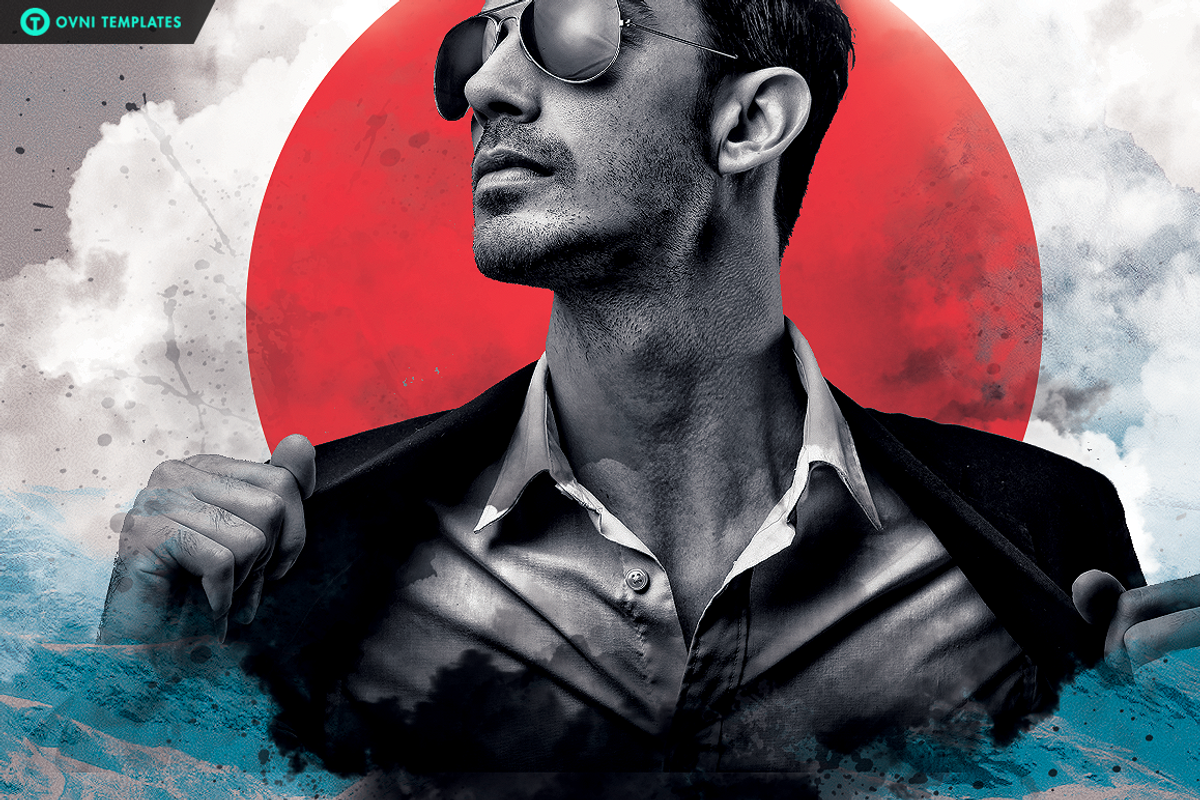 OXYGEN Flyer Template, a Flyer Template by OVNI-TEMPLATES