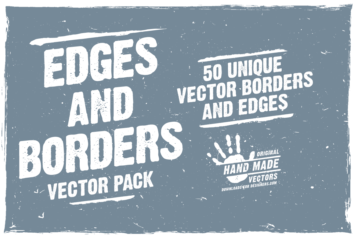 Edges and Borders - Vector Pack, a Texture Graphic by Downloads for ...