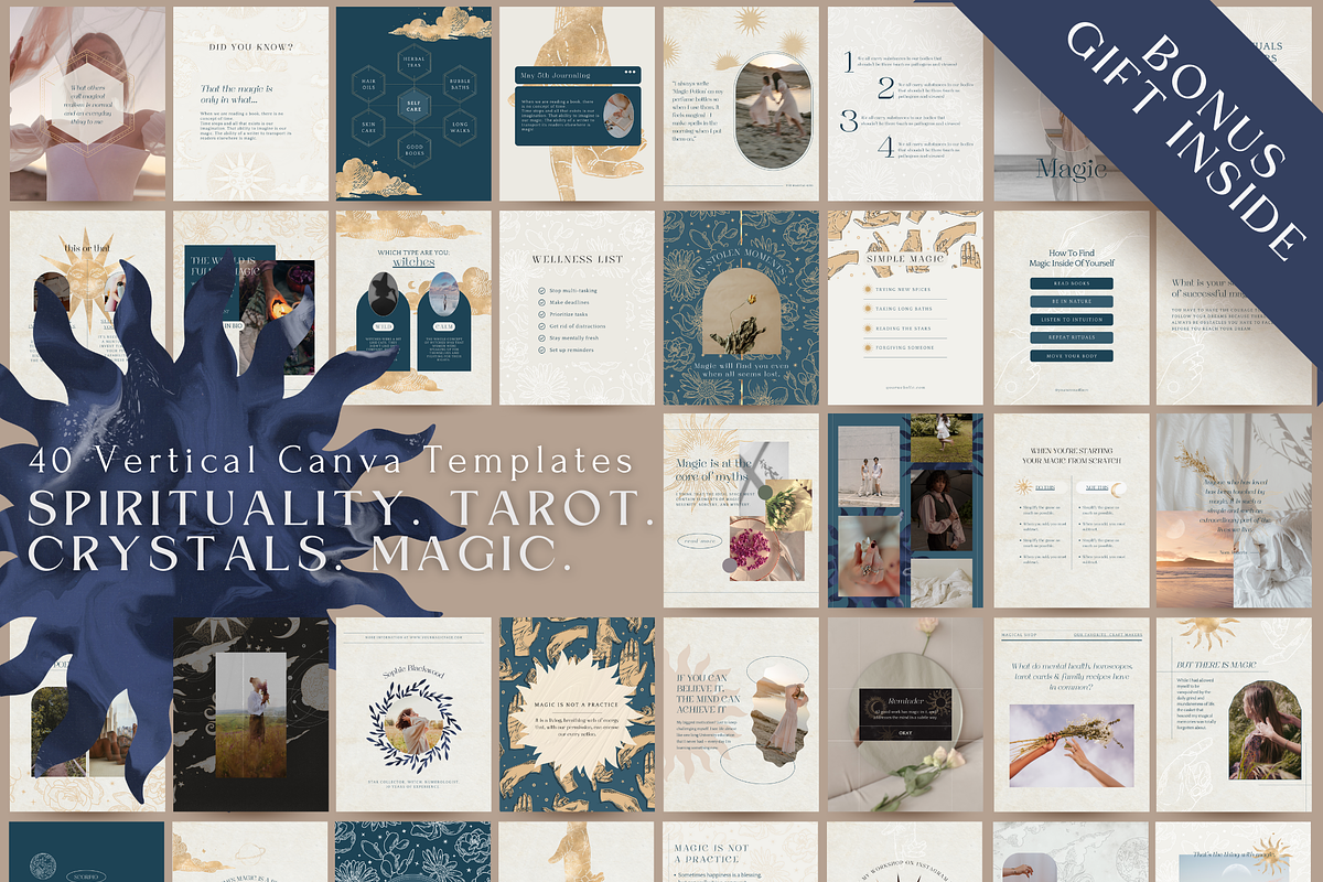 Spiritual Instagram Mystic Template, a Social Media Template by Story ...