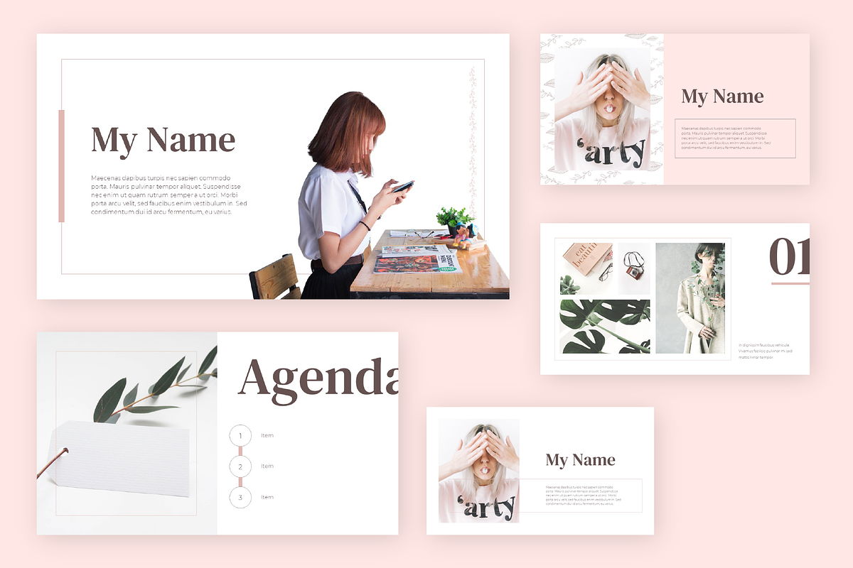 Elegant - Keynote Template, a Presentation Template by chio.design - Khalay Chio | Creative Market