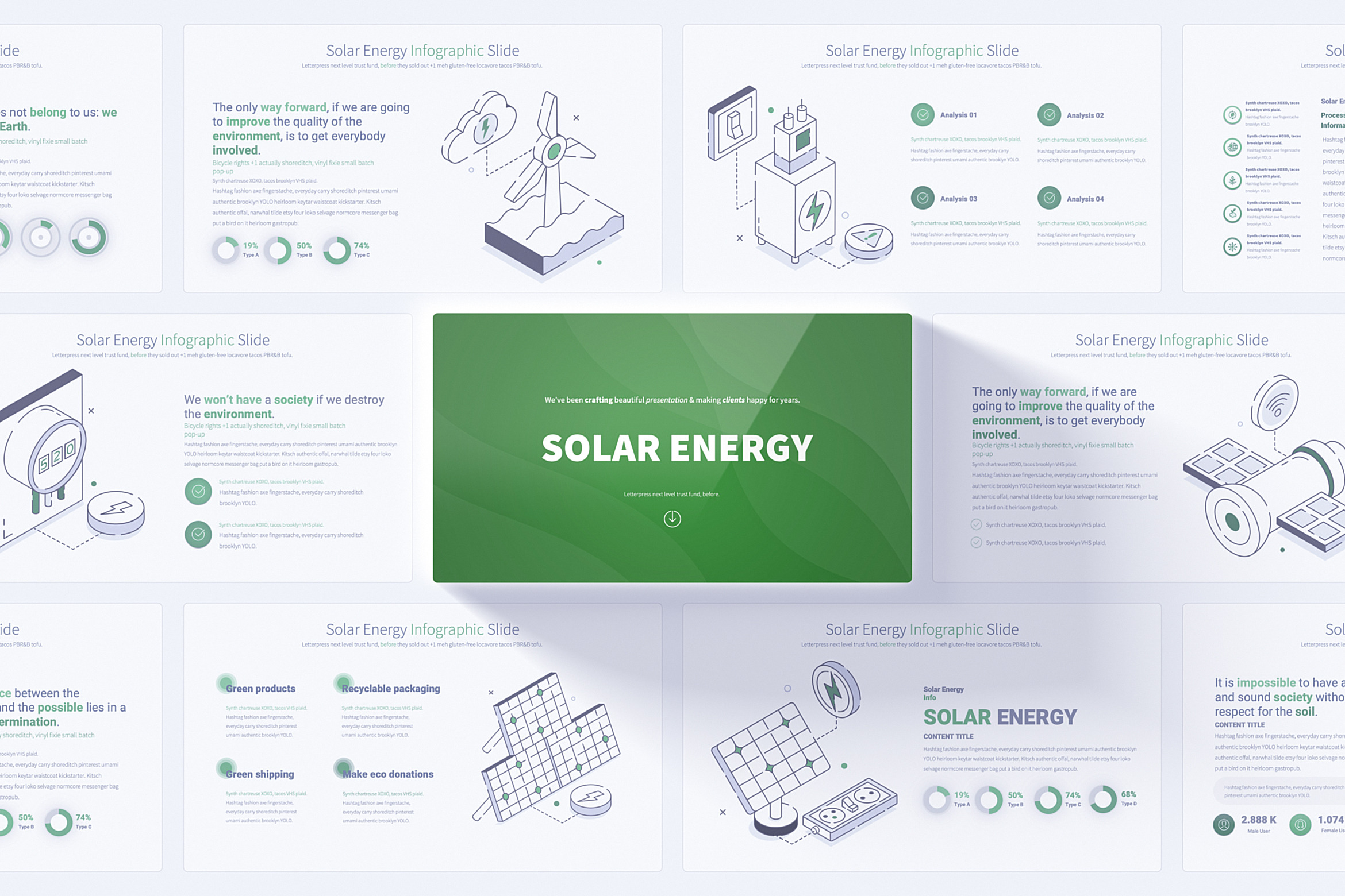 Solar Energy PowerPoint Presentation, a Presentation Template by Pulsecolor