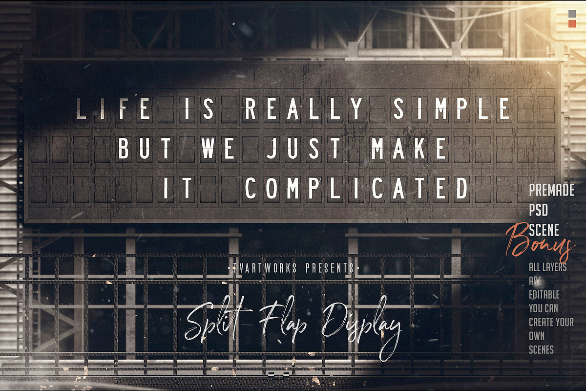 Split-Flap Typography Creator