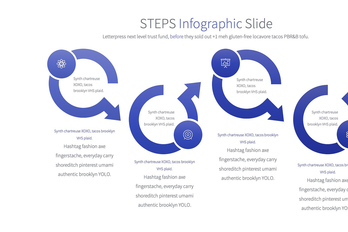 STEPS - PowerPoint Infographics, a Presentation Template by Pulsecolor