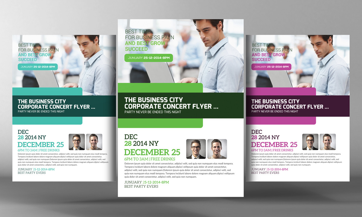 Social Media Flyer, a Flyer Template by graphicforest