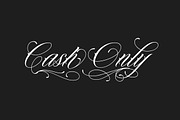 Kingside | Tattoo Style, a Script Font by Muntab_Art