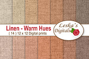 Linen Background Digital Paper, a Texture Graphic by Leska's Digitals