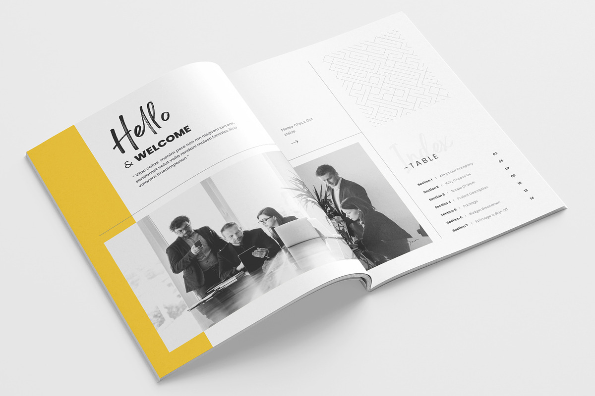 Business Proposal Template, Canva