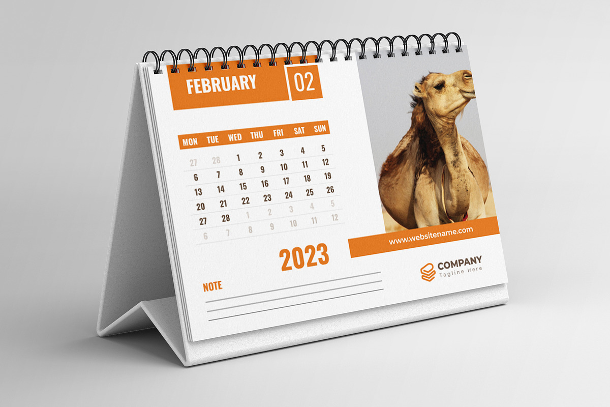 Desk Calendar 2023
