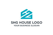 SHG or HSG House Logo Design, a Branding & Logo Template by FransiskaDesign