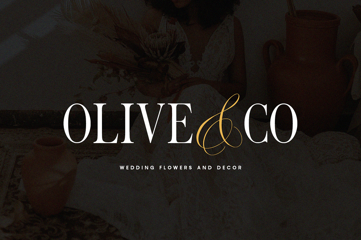 Monique Display Font Duo | Logo Font