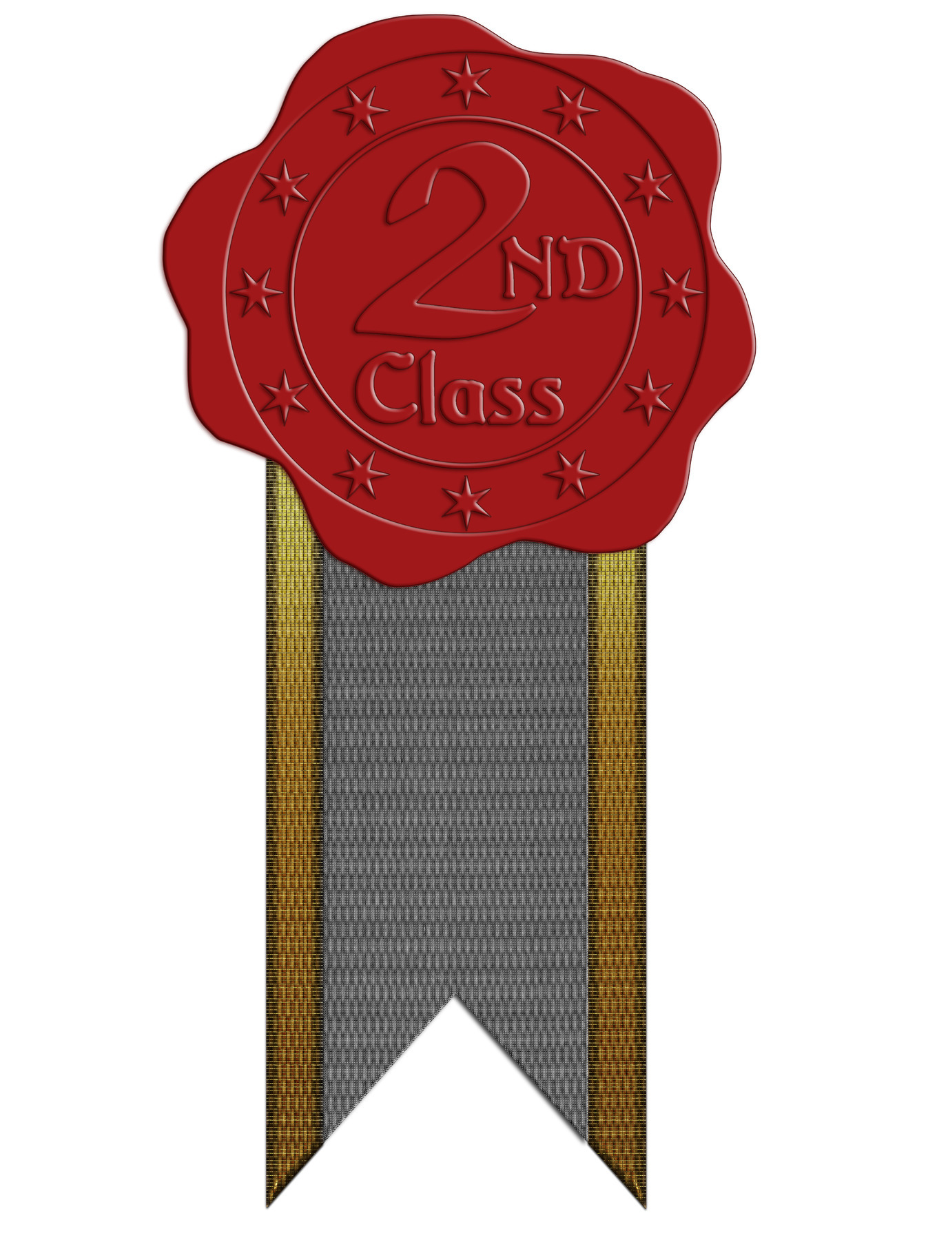 JPG HQ Sec. Class Wax Seal + Ribbon, an Object Graphic by Snap2Art ...