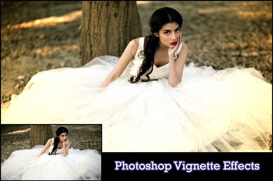 Photoshop Vignette Effects, an Action Add-On by Design Master