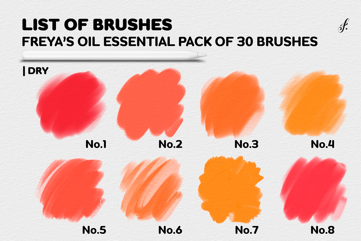 Procreate Oil and Acrylic Brushes