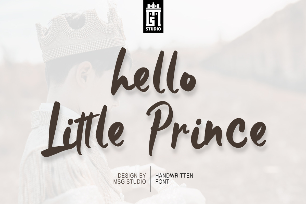 Little Prince, a Script Font by MSG Studio