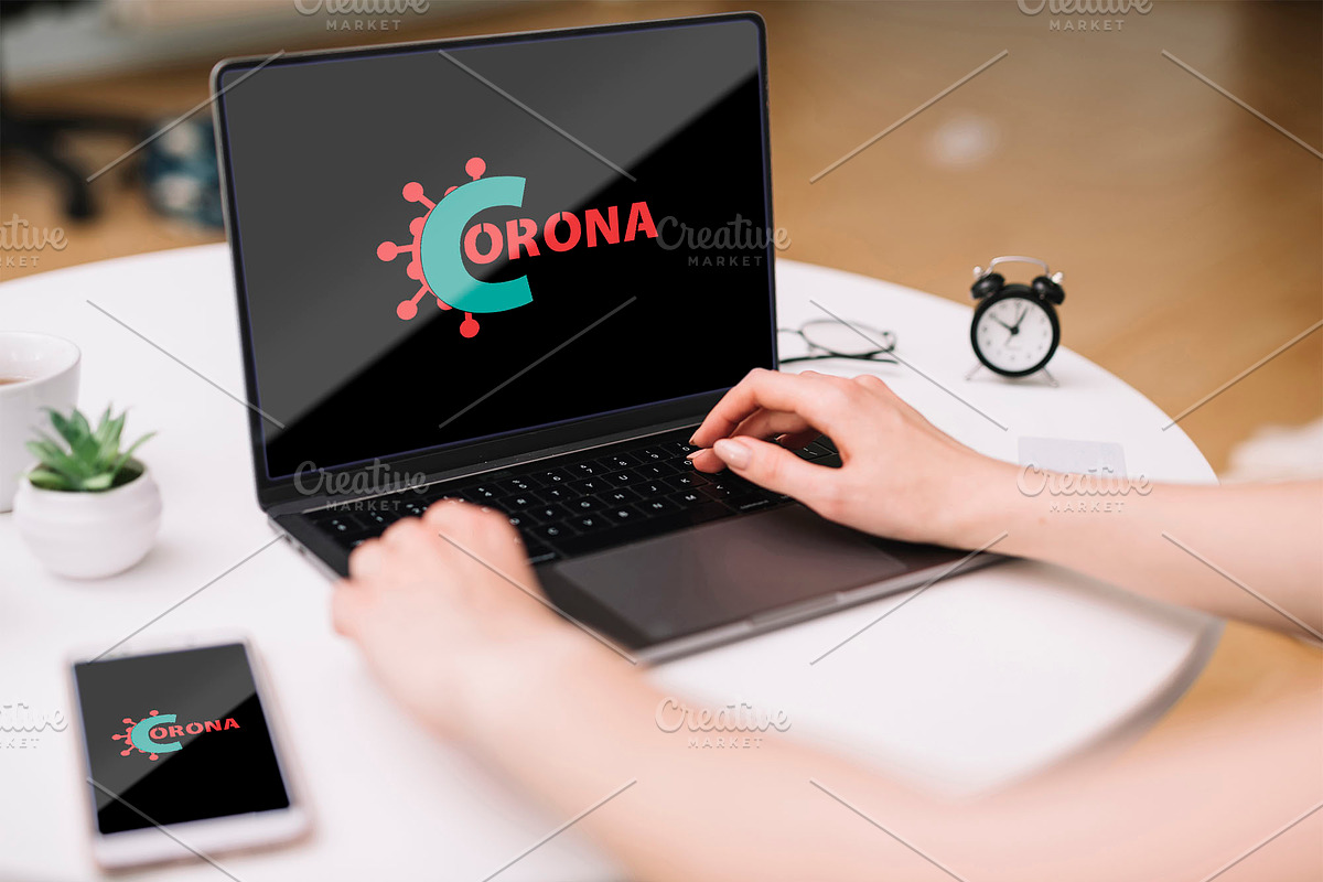 Corona virus-Covid19, a Branding & Logo Template by Josuf Media