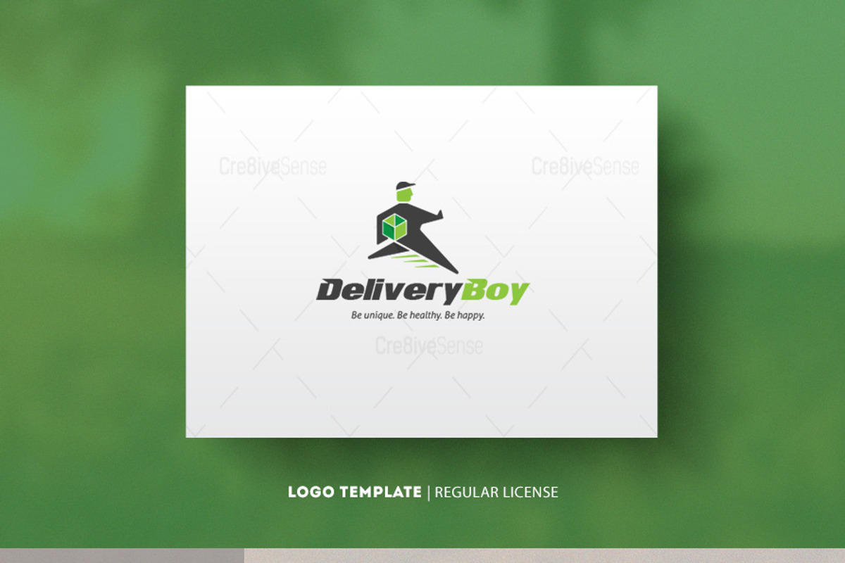 Delivery Boy, a Branding & Logo Template by Cre8iveSense