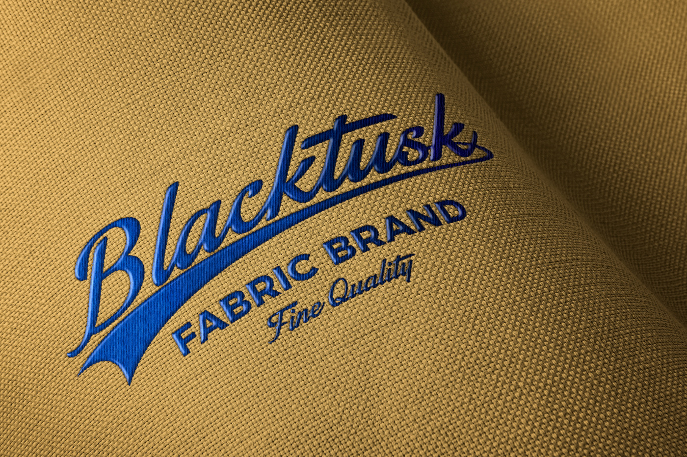 Embroidered Fabric Logo Mockup, an Apparel Mockup by DesignNeutrons ...