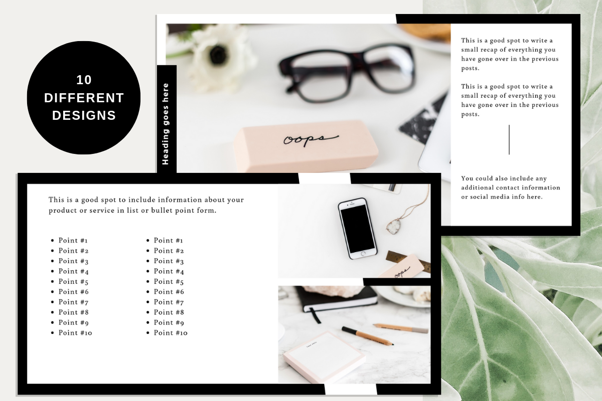 Facebook Post Templates: CANVA, a Social Media Template by Just Like ...