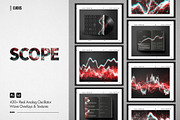 SCOPE | 420+ Analog Oscillator Waves, a Brushes & More by CUDOS